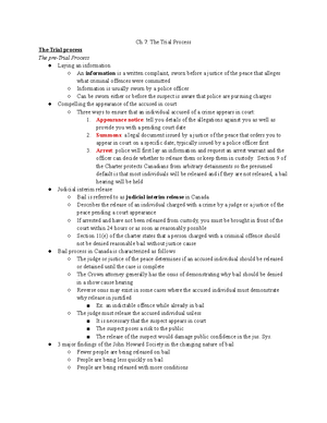 CC102 - Lesson 9 - Notes - ####### to Incarceration Chapter 10 ...