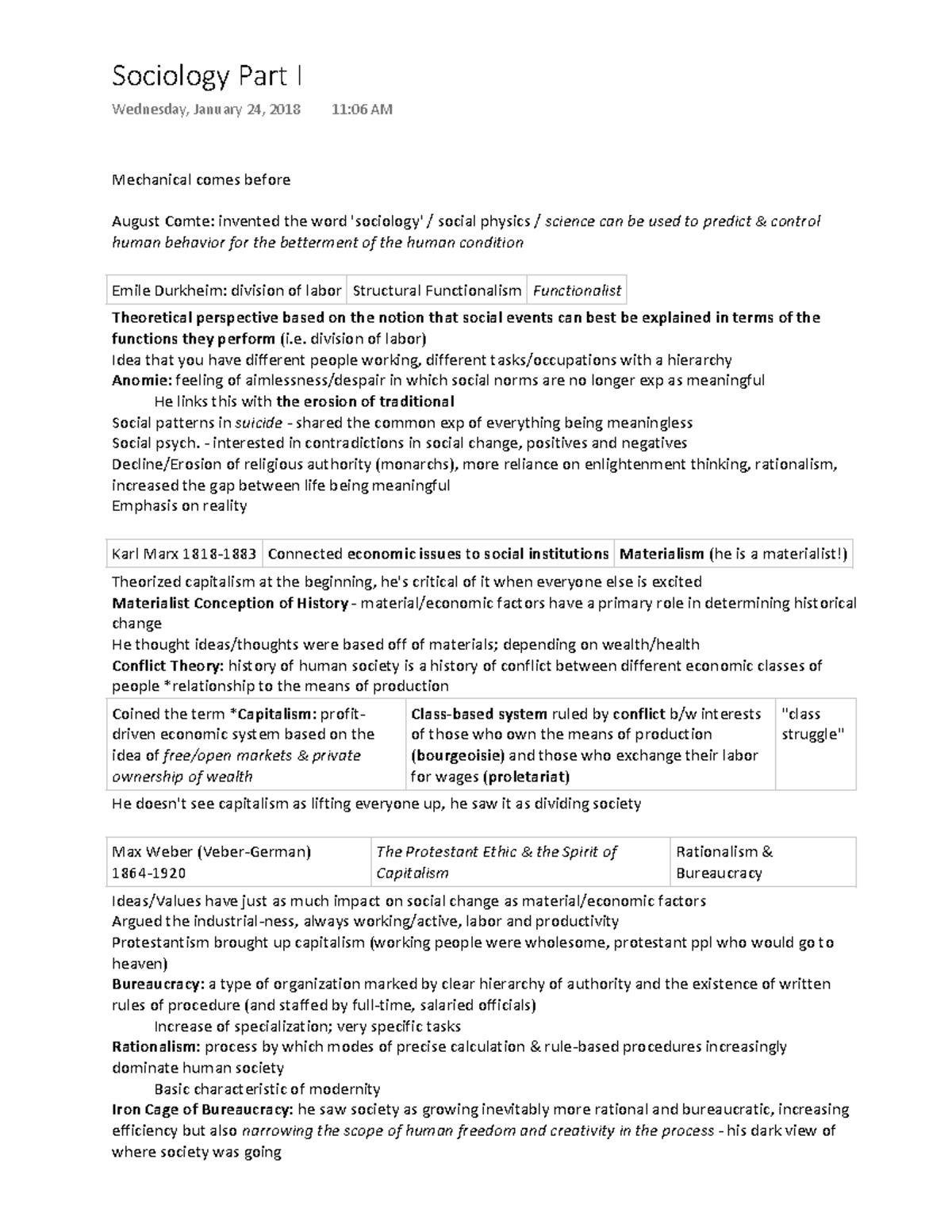 SOCY 101 Spring 2018 Notes - Warning: TT: undefined function: 32 ...