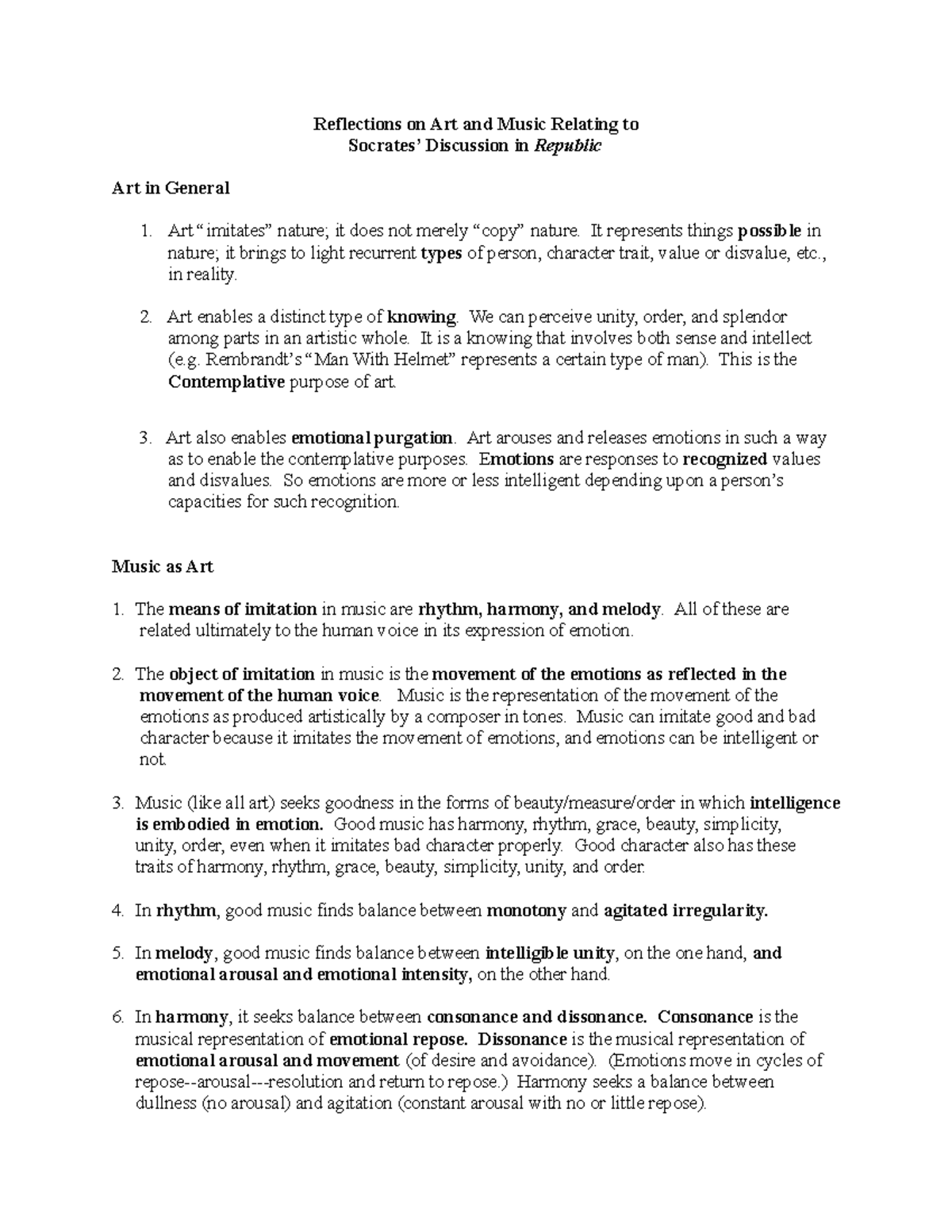 101 Music Reflections on Music in Republic-2 - Reflections on Art and ...