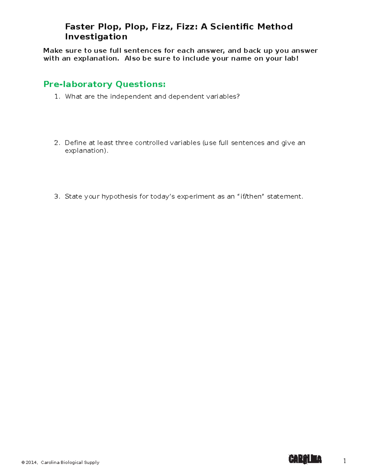 Lab2Questions - lab 2 questions - Investigation Make sure to use full sentences for each answer ...