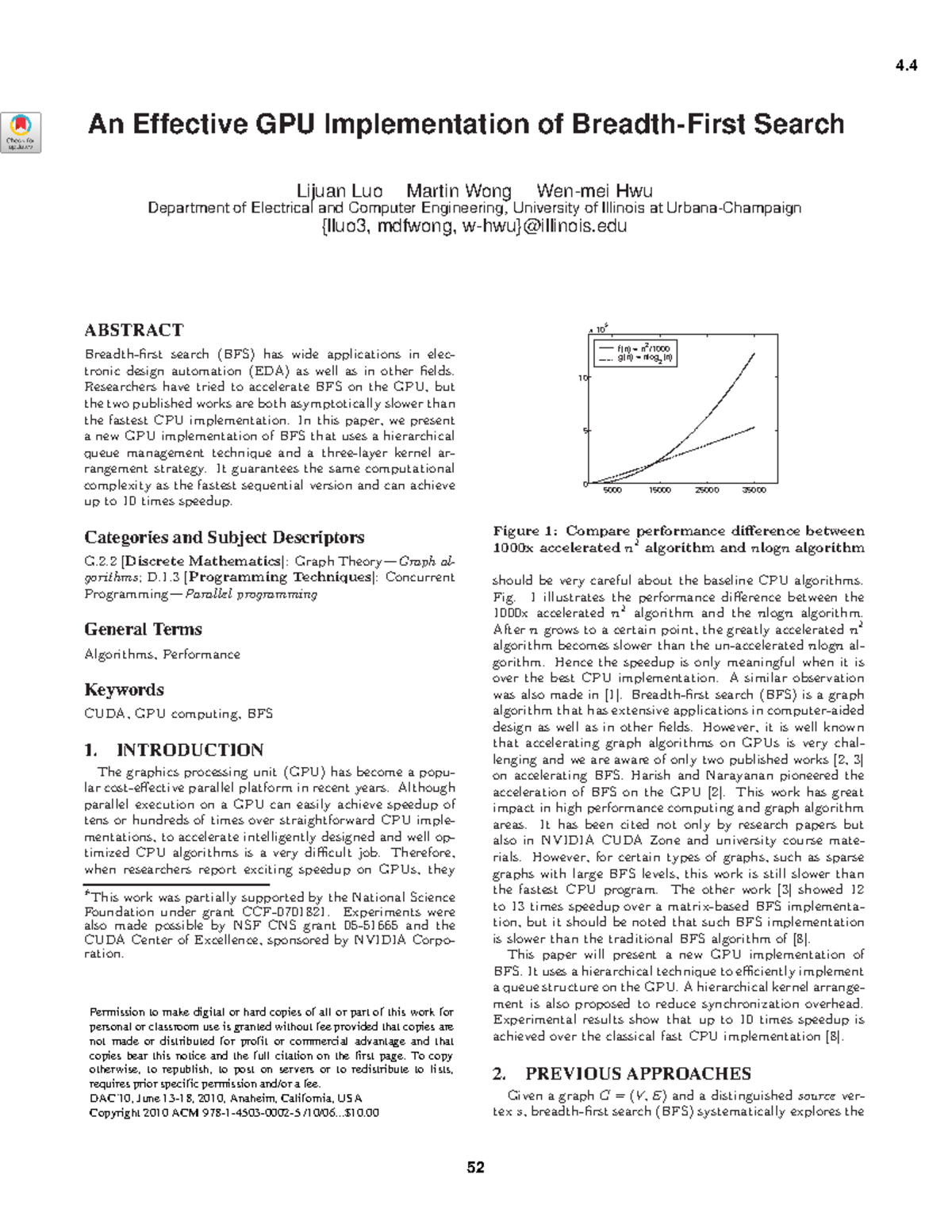 An Effective Gpu Implementation Of Breadth First Search An Effective Gpu Implementation Of 8913