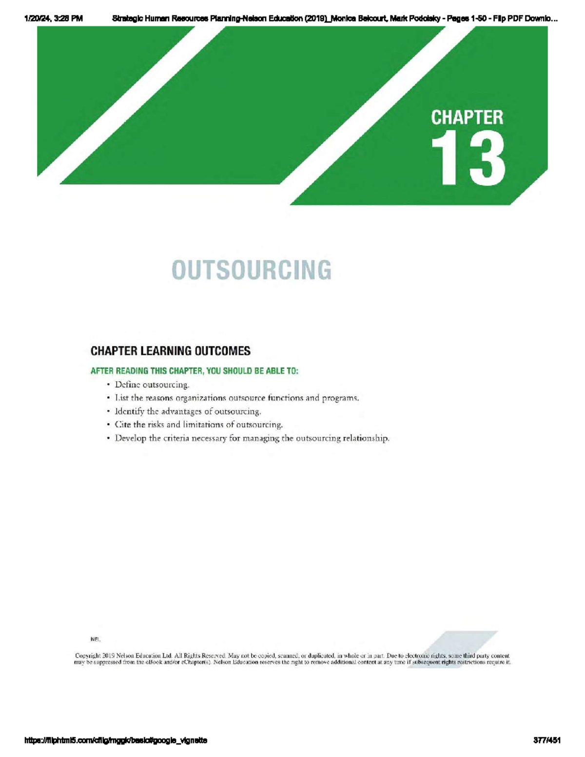 CH13 - nnjolmbtfyt - HRM701 - Studocu