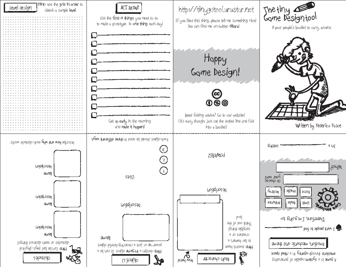 Tiny GD Tool - Plantilla para Tiny PNP - Draw here! Main character ...
