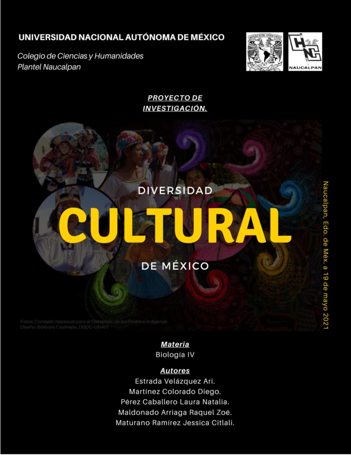 Investigación documental: Diversidad cultural de México - ÍNDICE ...