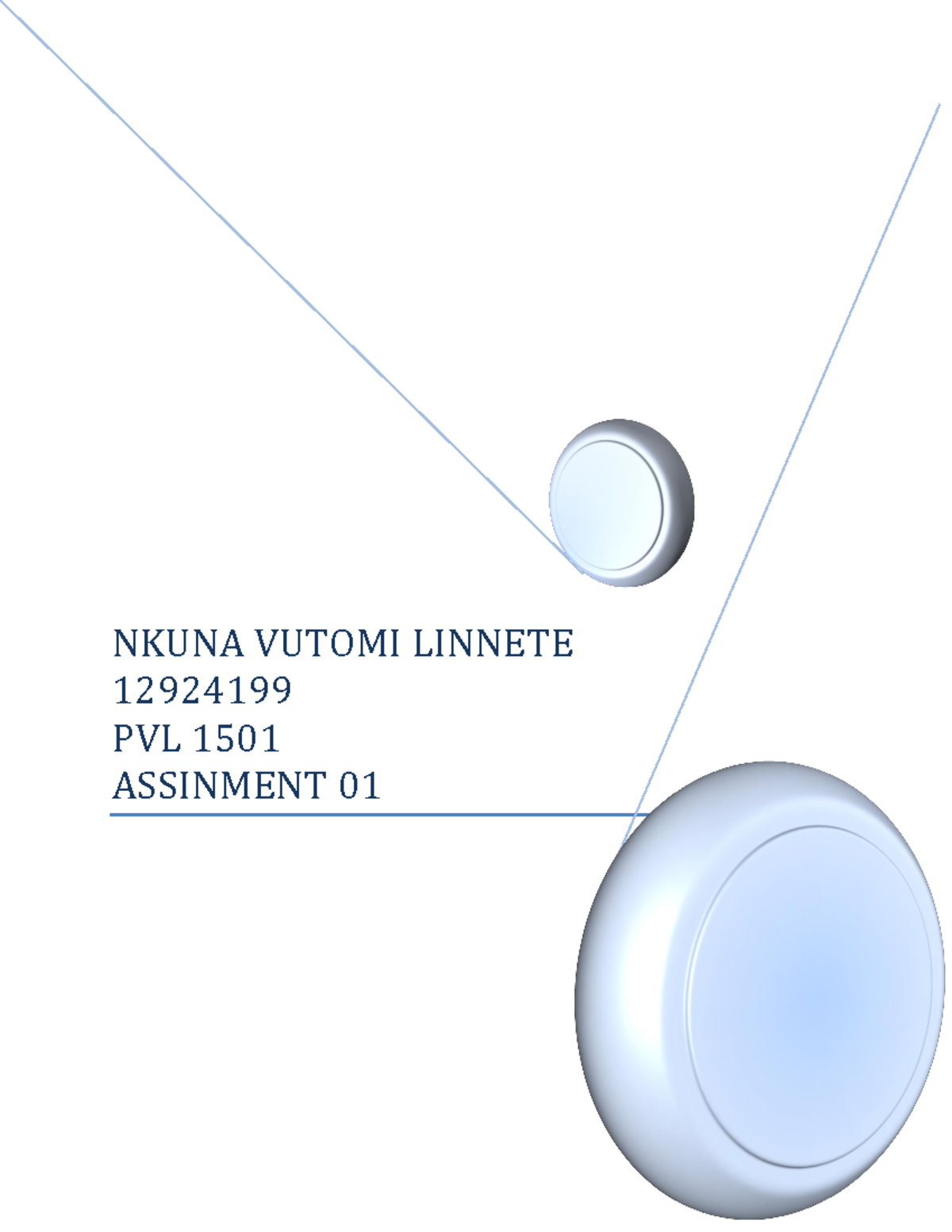 Nkuna Vutomi Linnete Assignment 1 PVL1501 - NKUNA VUTOMI LINNETE 12924199 PVL 1501 ASSINMENT 01 ...