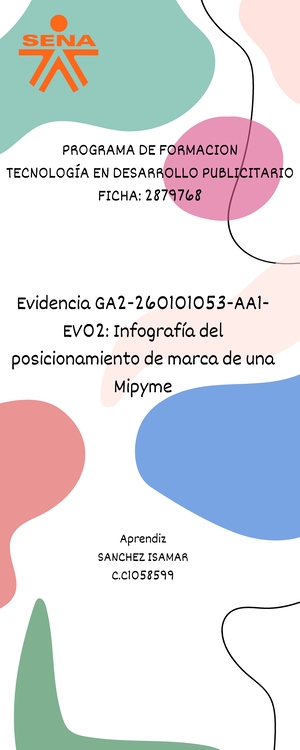 Plan de campaña publicitaria - PROGRAMA DE FORMACION TECNOLOGÍA EN ...