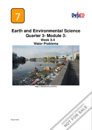 5 Q3 Envi Sci - Earth Environmental.Science - Earth and Environmental ...