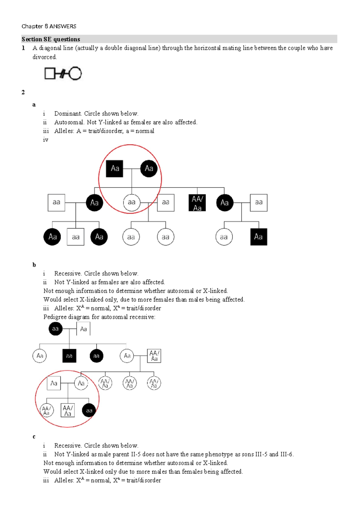 Chapter 8E and Chapter review Answers - Chapter 8 ANSWERS Section 8E ...