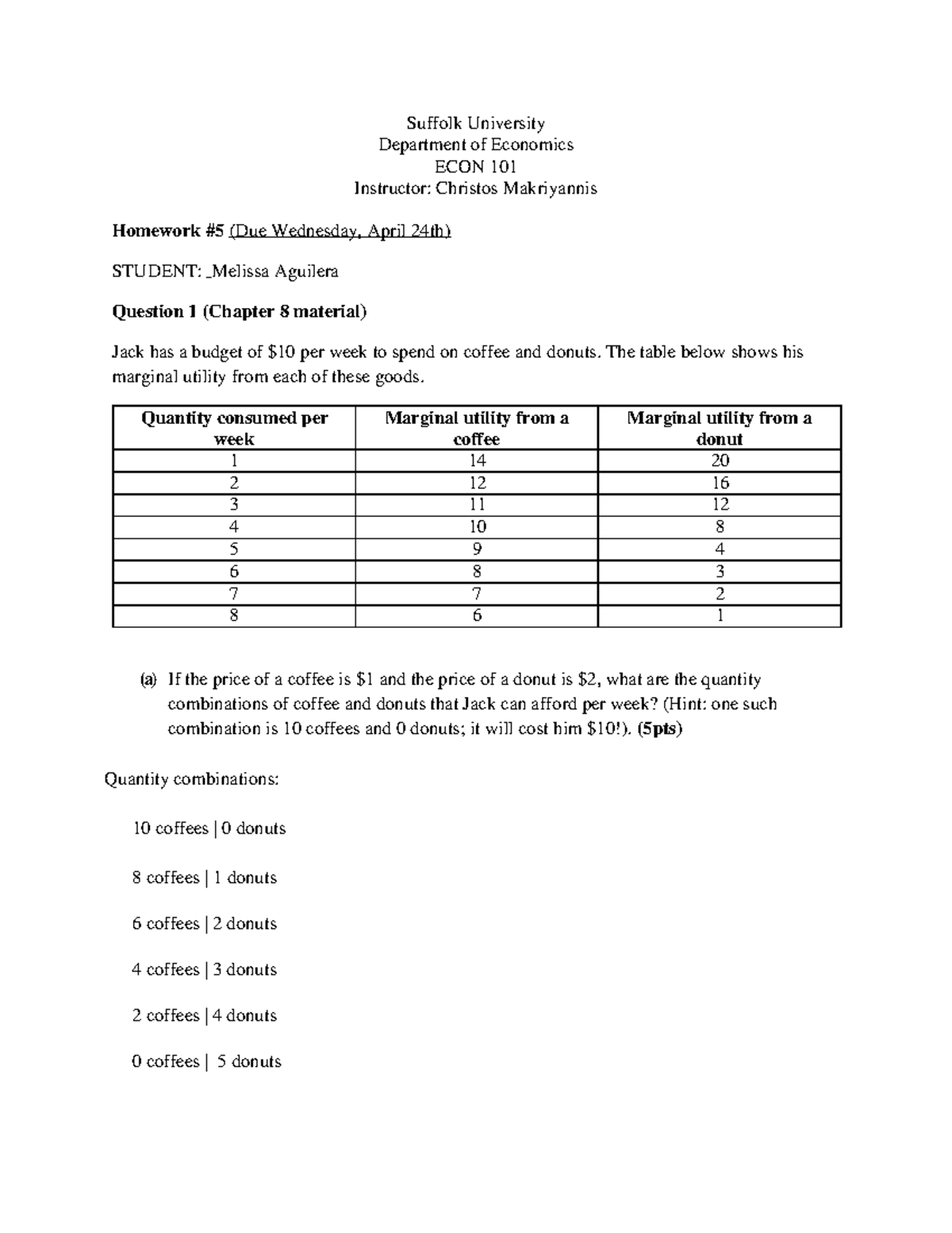 MACRO ECONOMICS HOMEWORK - ECO2013 - MDC - Studocu