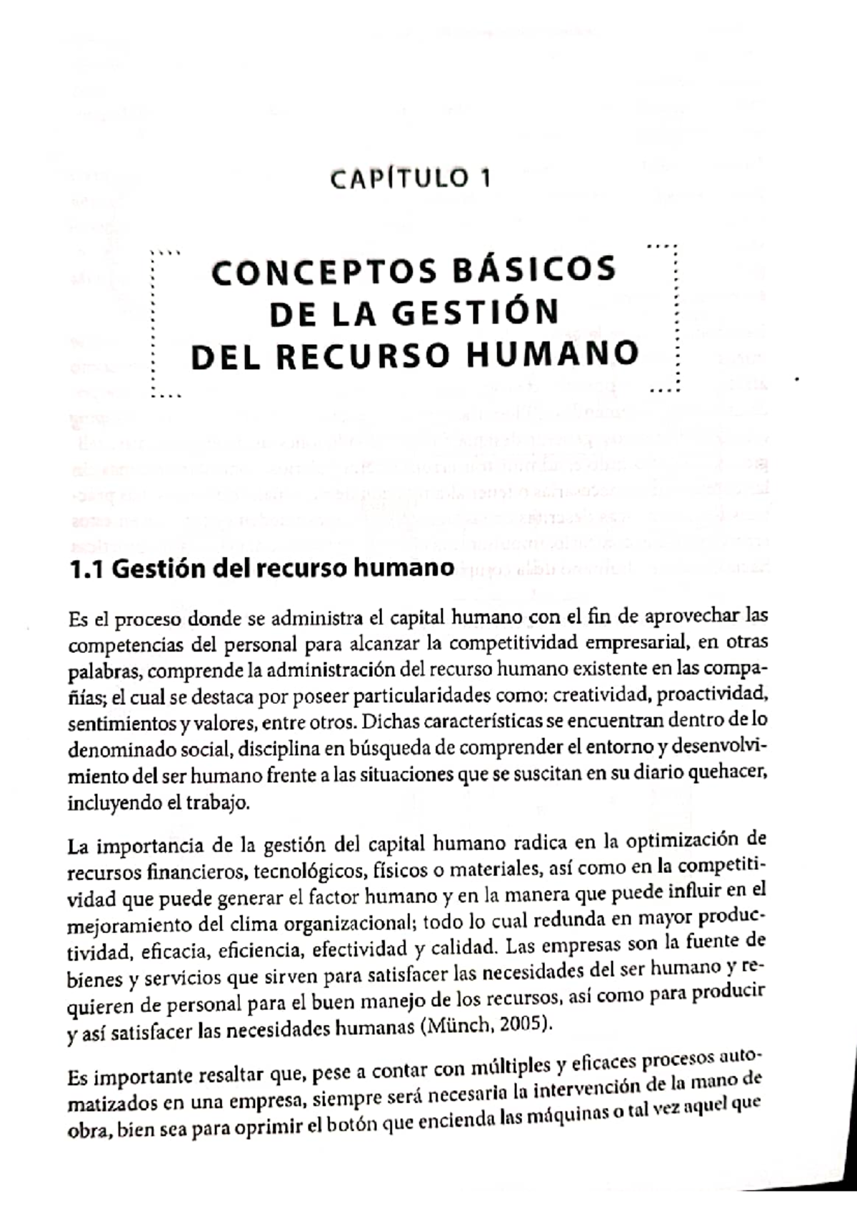 Conceptos Basicos DE LA GDRH - Psicologia Aplicada Organizacional - Studocu