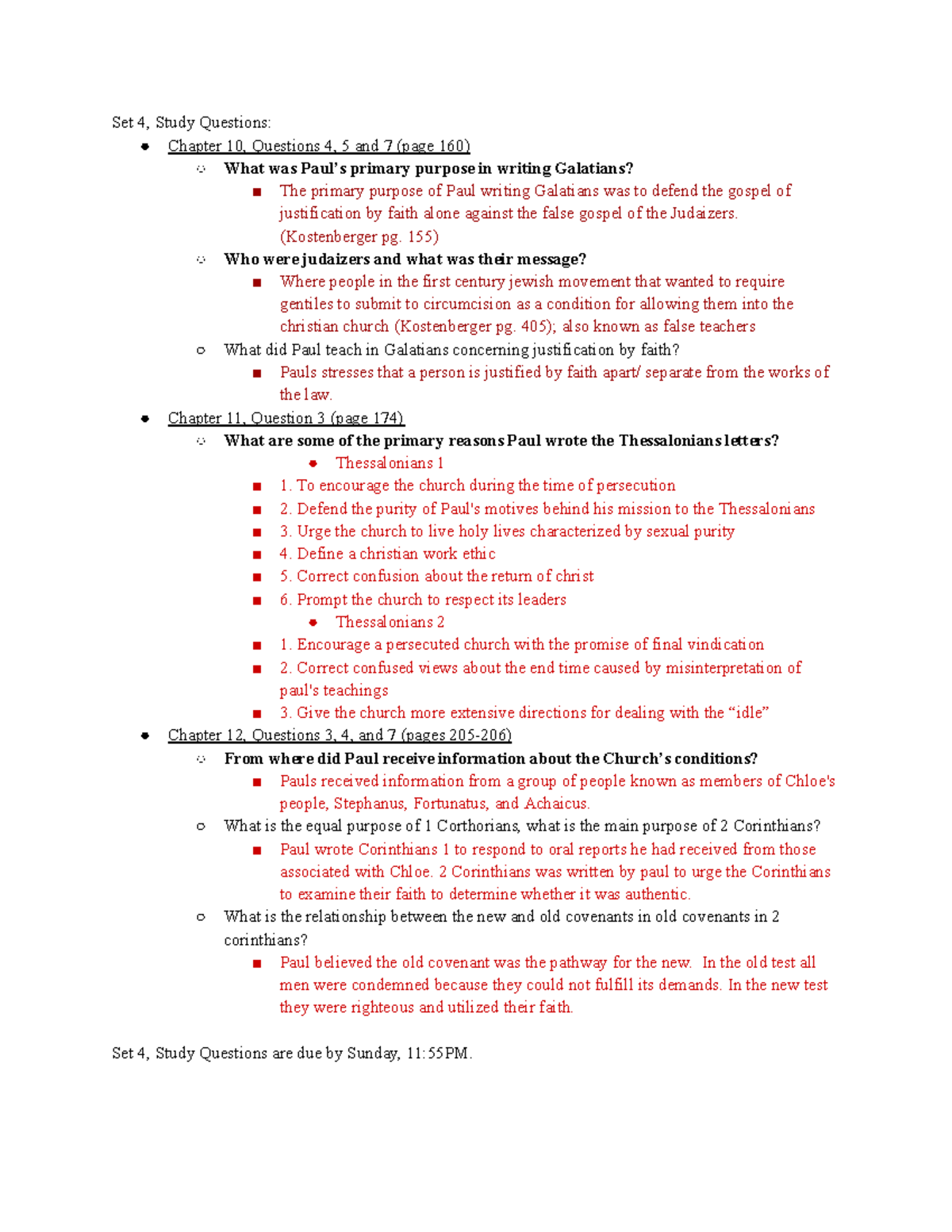 Set 4, Study Questions Jayla Edwards - Set 4, Study Questions: Chapter ...