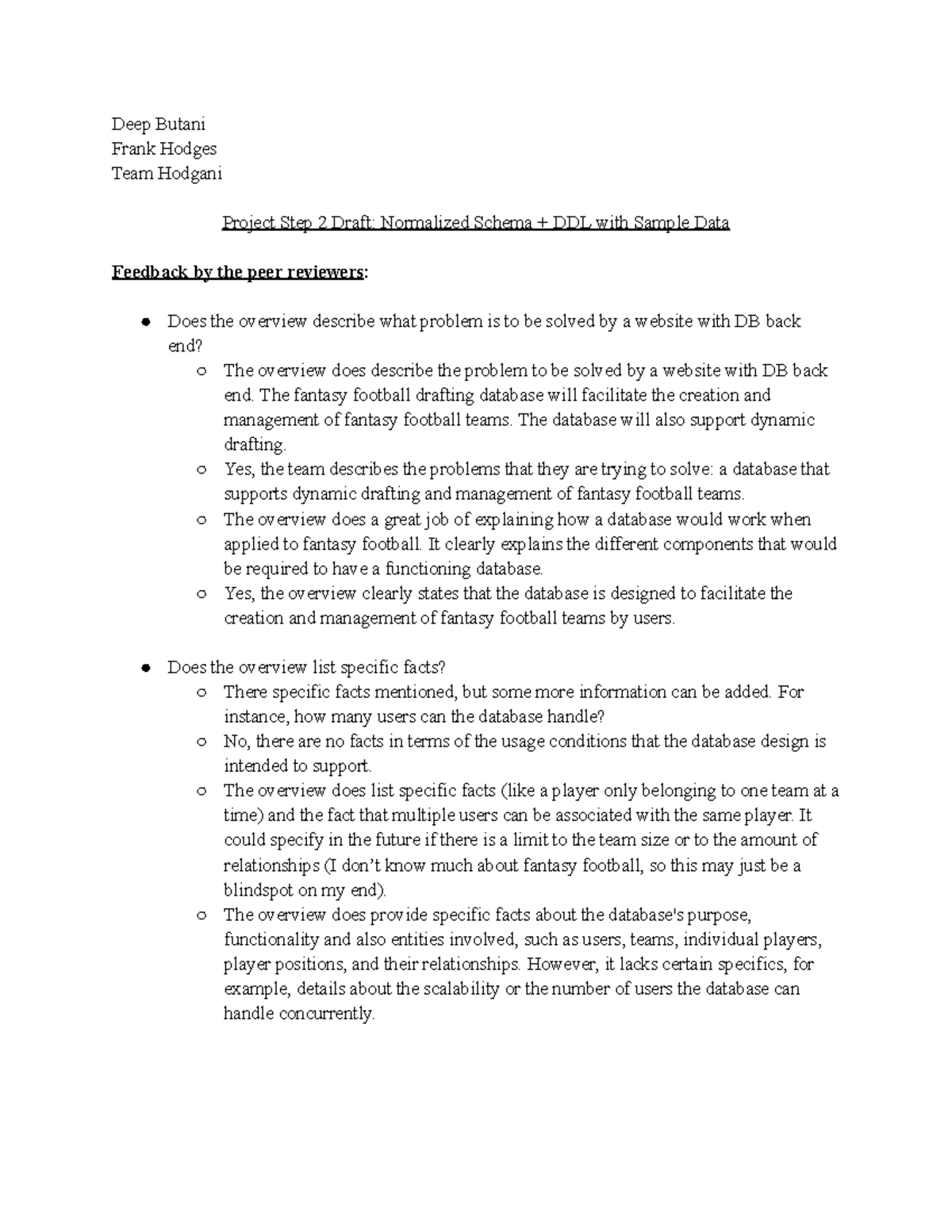 CS 340 - Project Step 2 Draft Version - Deep Butani Frank Hodges Team ...