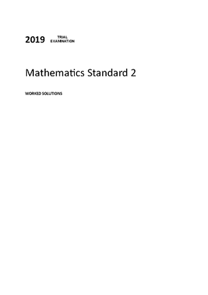 Maths Standards 1 HSC Questions by Topics - MATHEMATICS STANDARD 1 HSC ...
