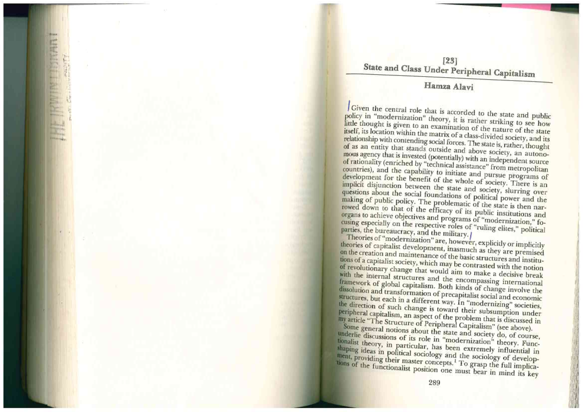 Hamza ALVI - hamza alavi - Studocu