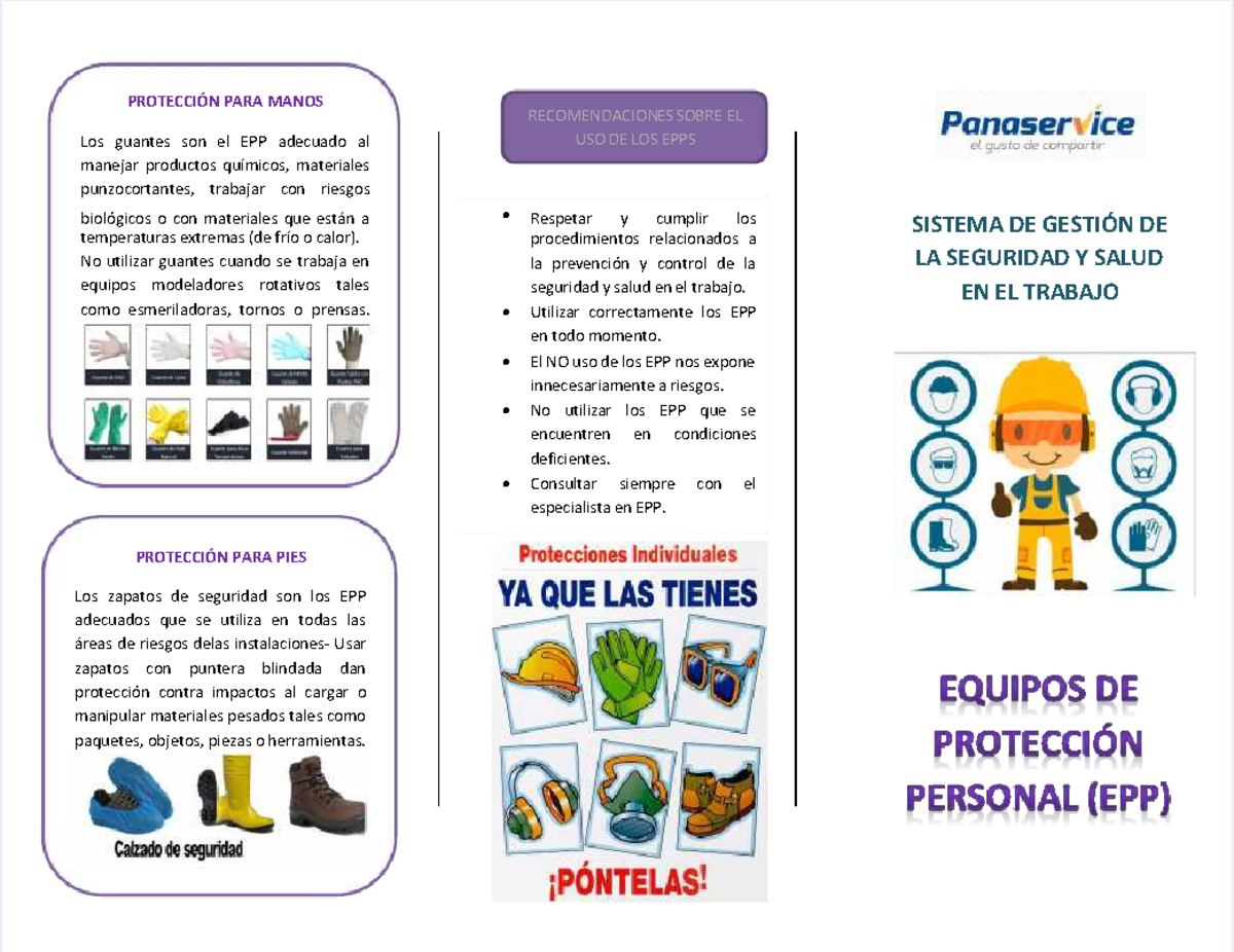 Pdf-triptico-2-epp compress compress - RERE PROTECCIÓN PARA MANOSPROTECCIÓN PARA MANOS LosLos ...