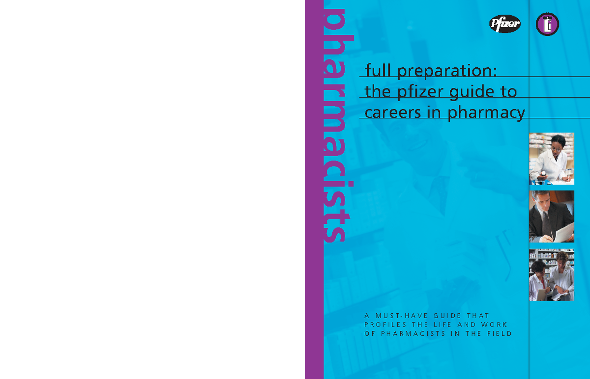 The Pfizer Guide To Careers In Pharmacy - full preparation: the pfizer ...
