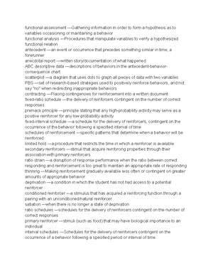 Safmeds - SPCE 309 - applied behavior analysis -systematic application ...