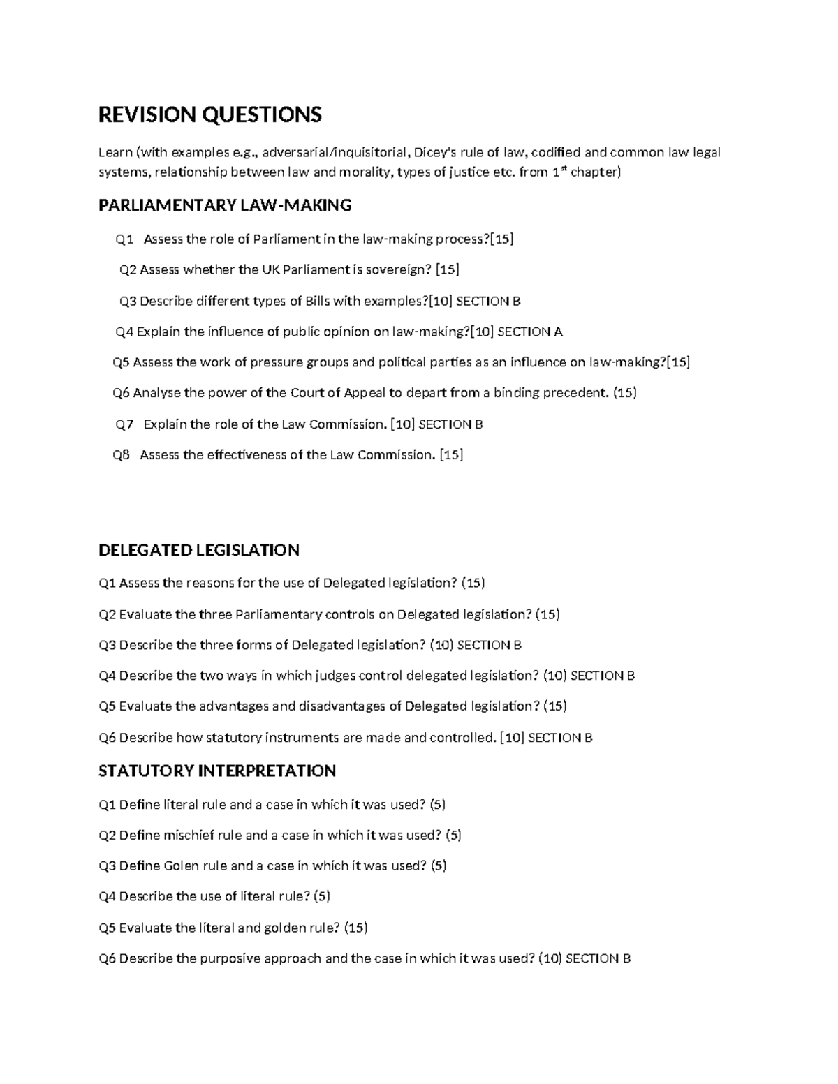 AS Revision Questions - nkk jihuhubh injbjvhcgxrg - REVISION QUESTIONS ...
