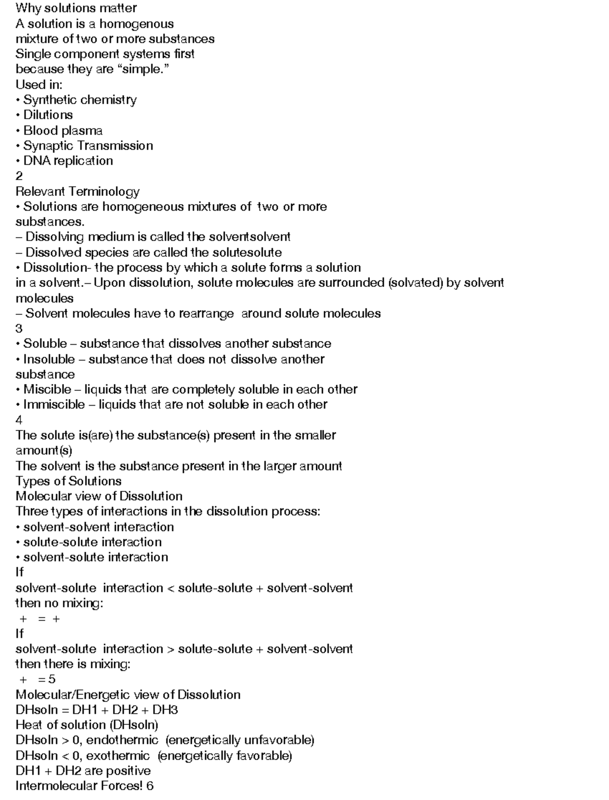 Chem chapter 11 solutions and solubility - Why solutions matter A ...