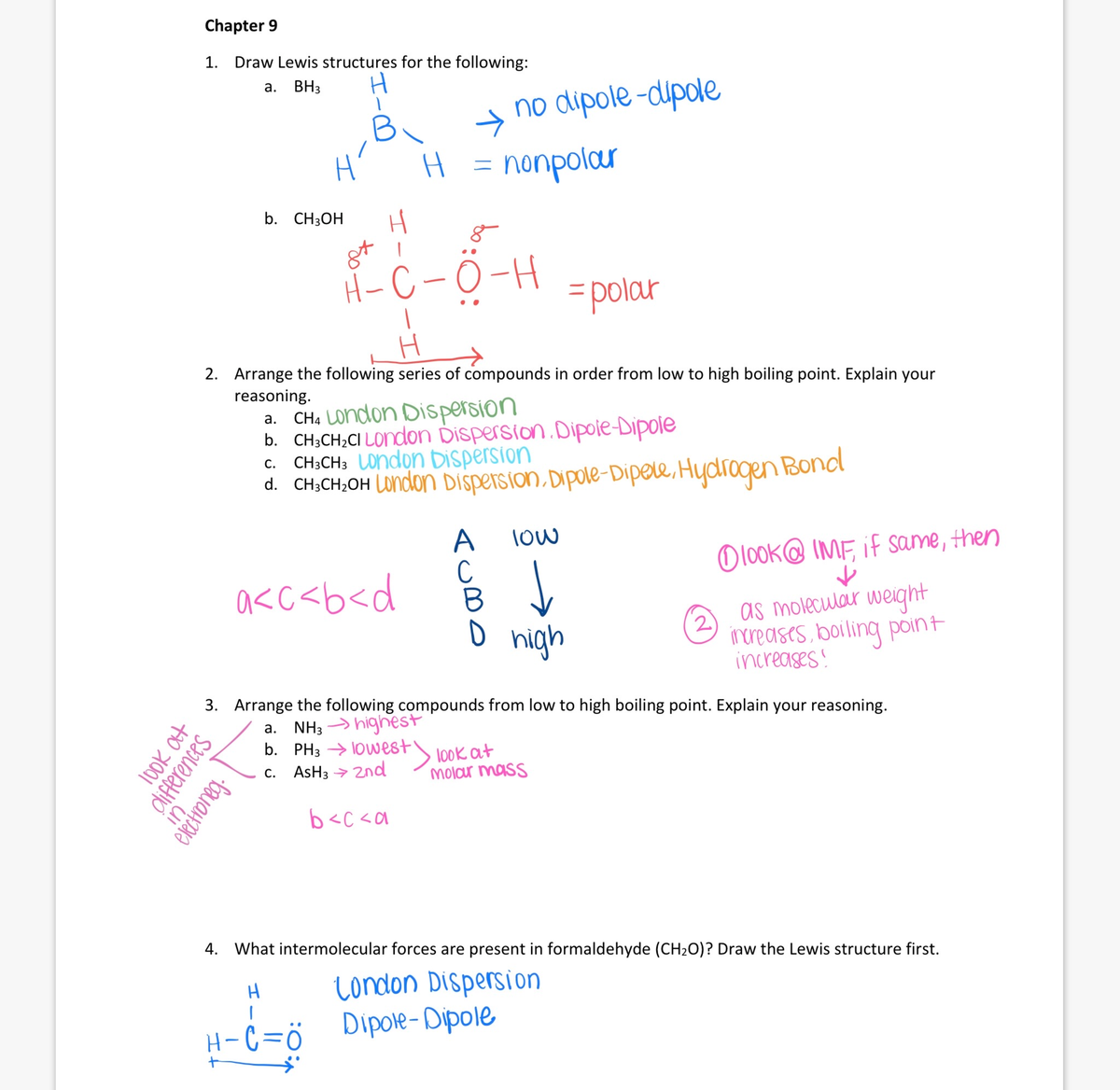 IMG 0757 - Professor Hatab: Chem 2: Exam 1 Chapters 9-10 Practice ...