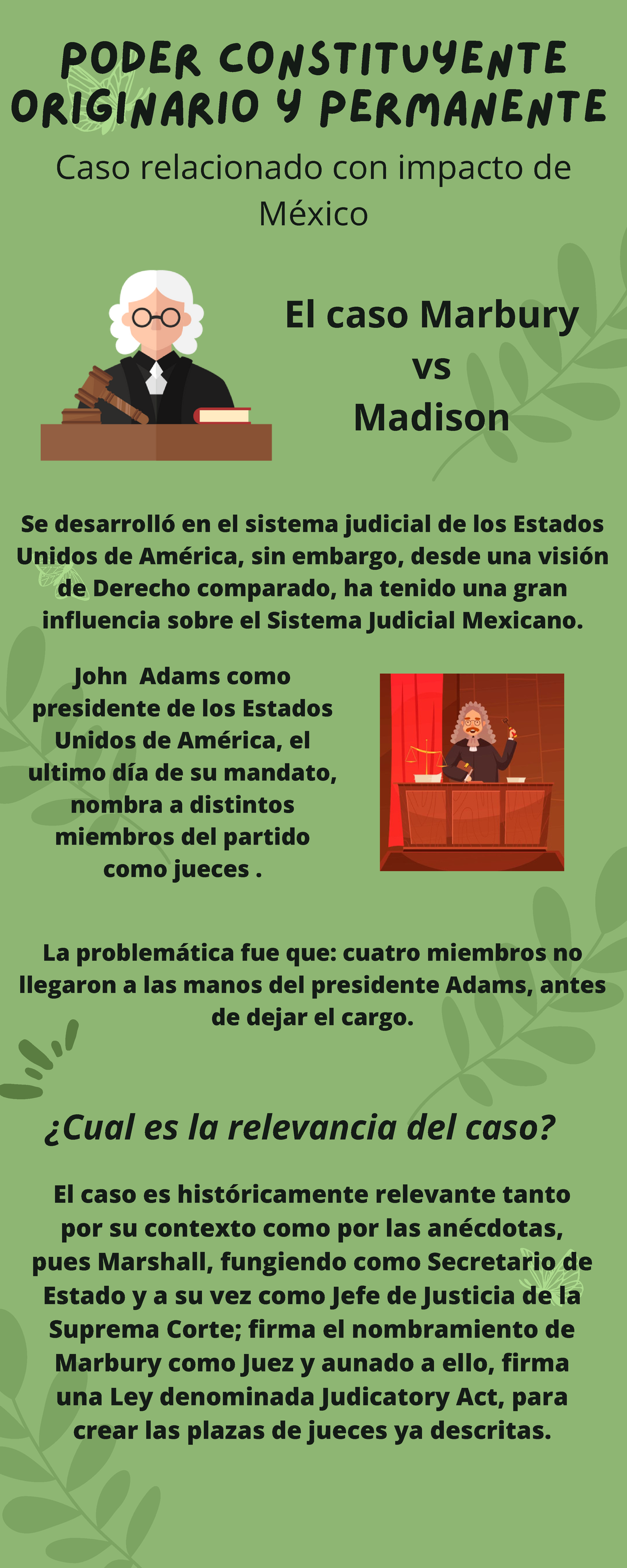 El Poder Constituyente originario y permanente. Caso relacionado con ...