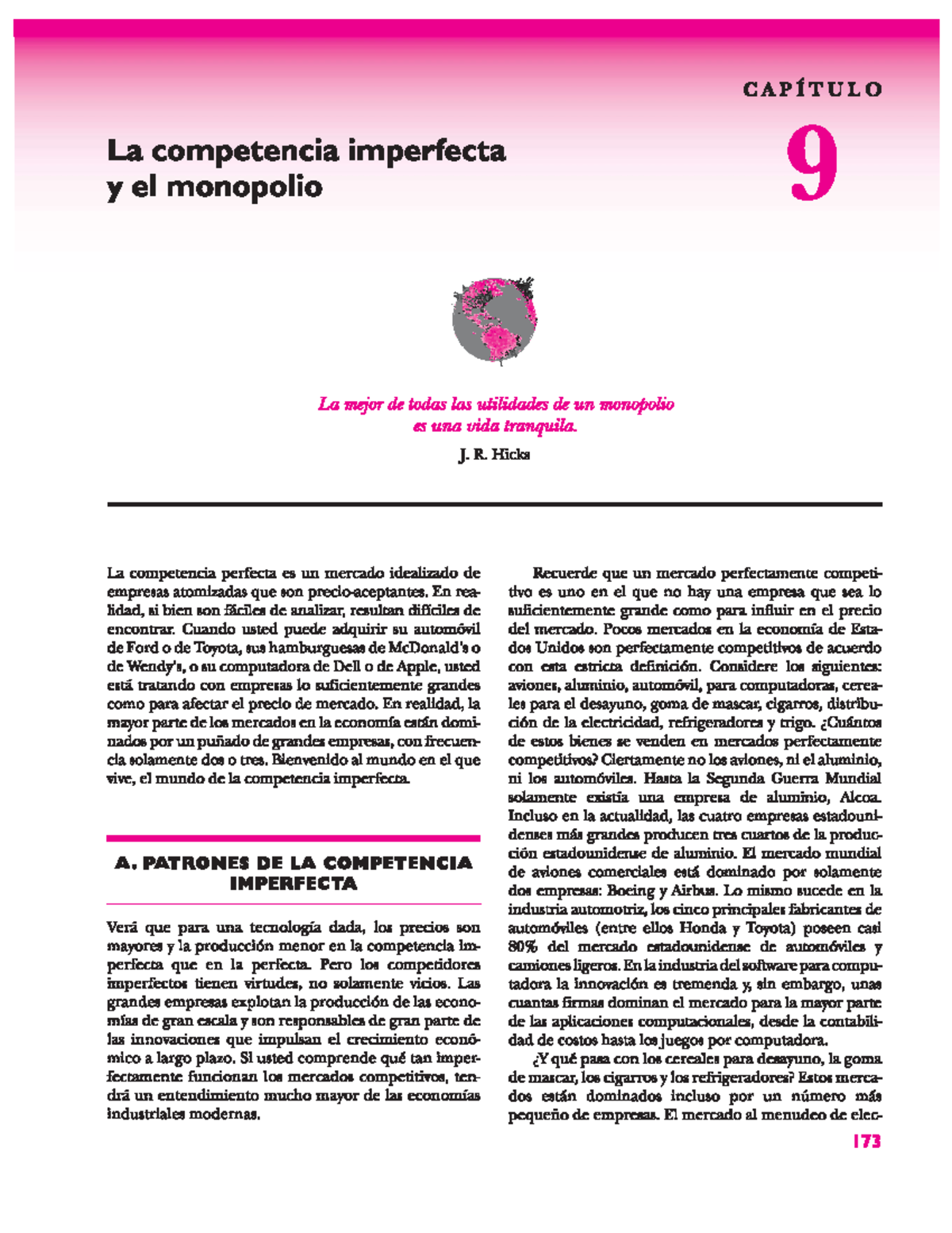 Unidad 2 - Samuelson CAP 9 - nociones de economia - Studocu