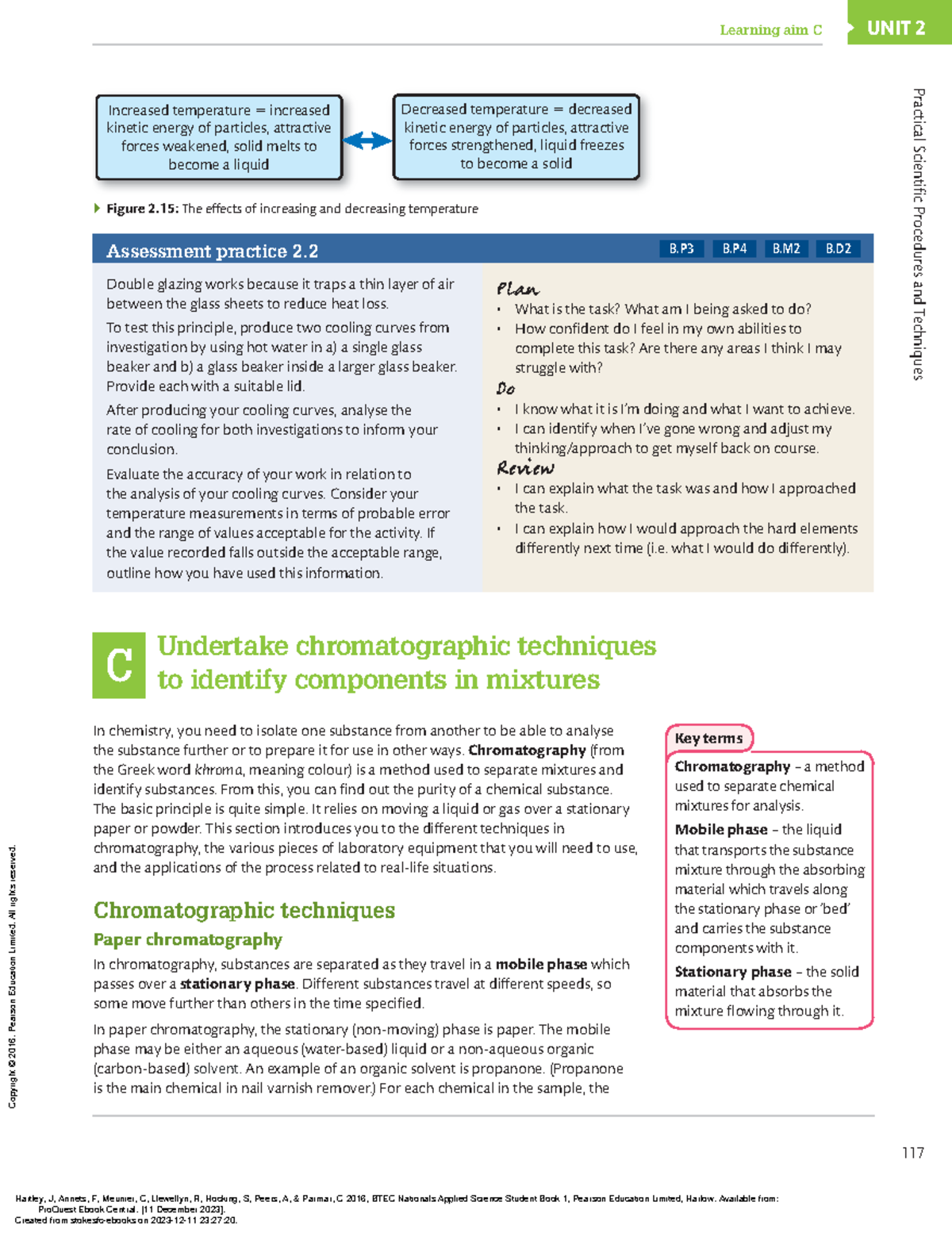 BTEC Nationals Applied Science Student Book 1 - (Pg 128-140 ...