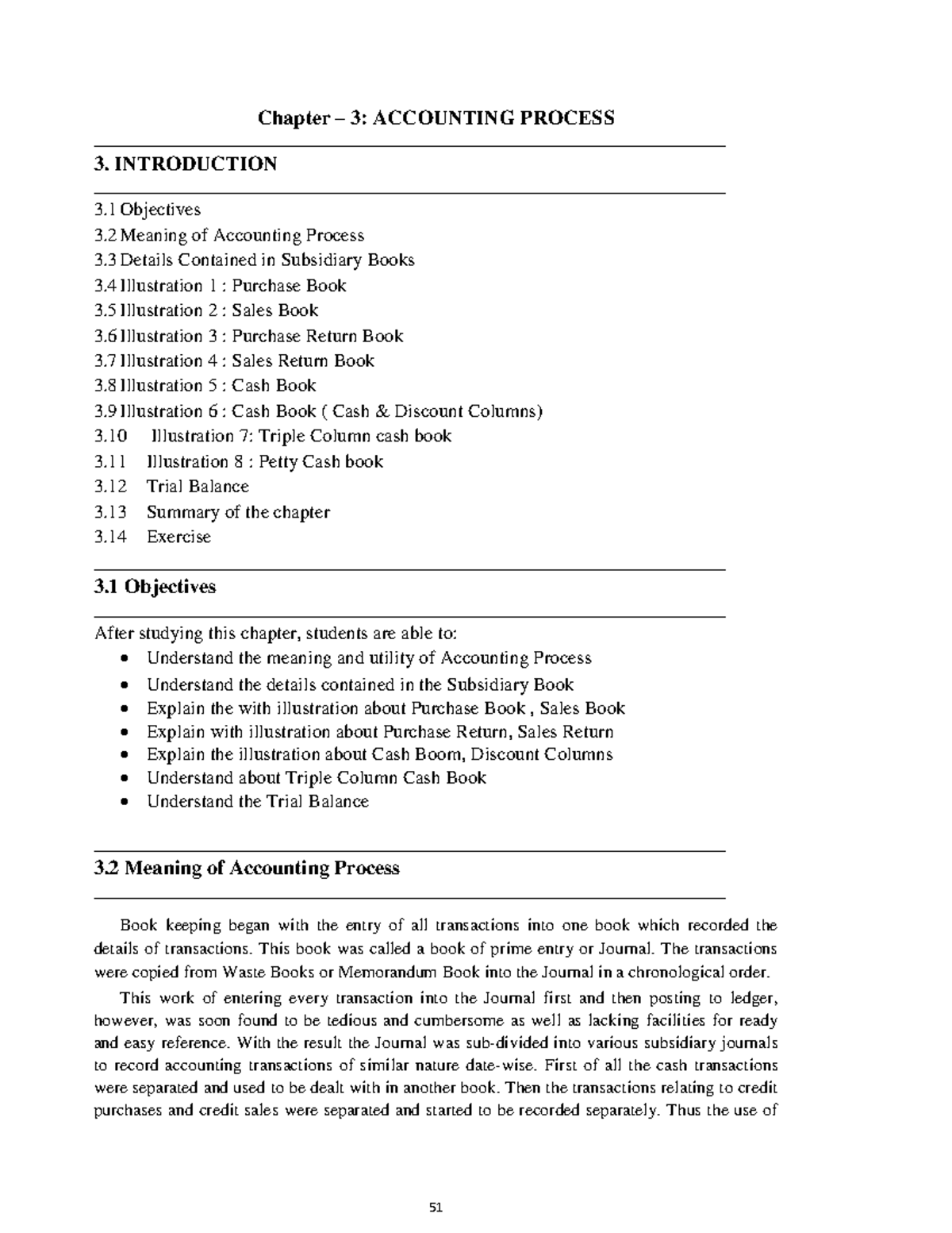 Accounting process - Chapter – 3 : ACCOUNTING PROCESS - Studocu