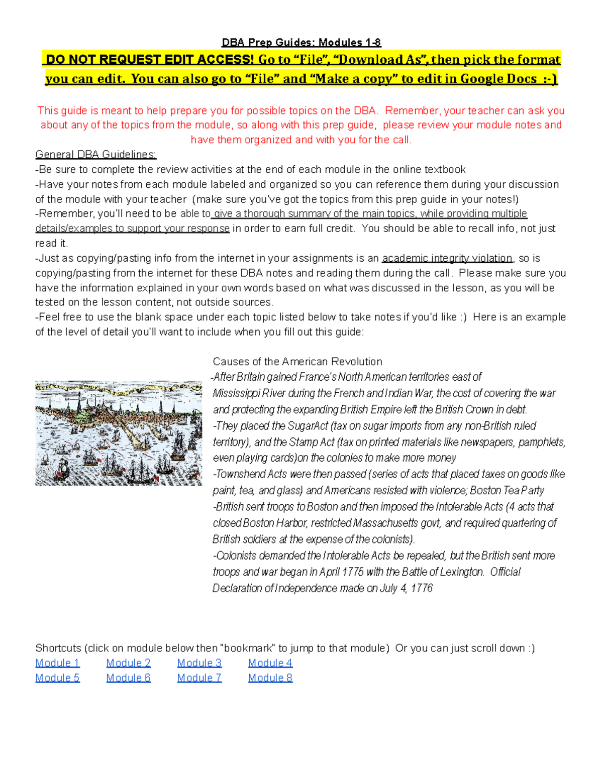 DBA Prep Guide - good doc - DBA Prep Guides: Modules 1- DO NOT REQUEST ...