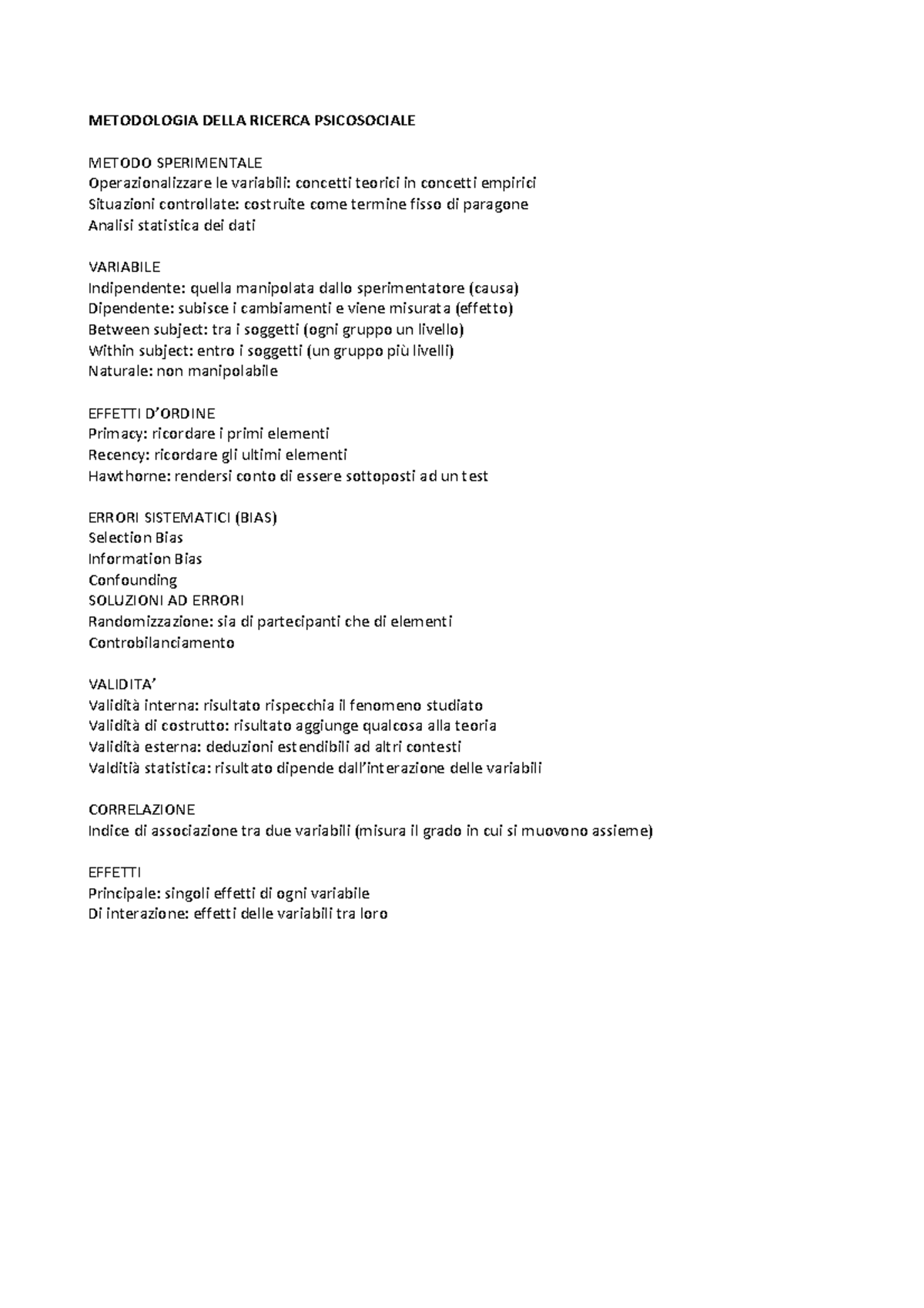 Riassunto - Psicologia Sociale - Warning: TT: undefined function: 32 Warning: TT: undefined ...