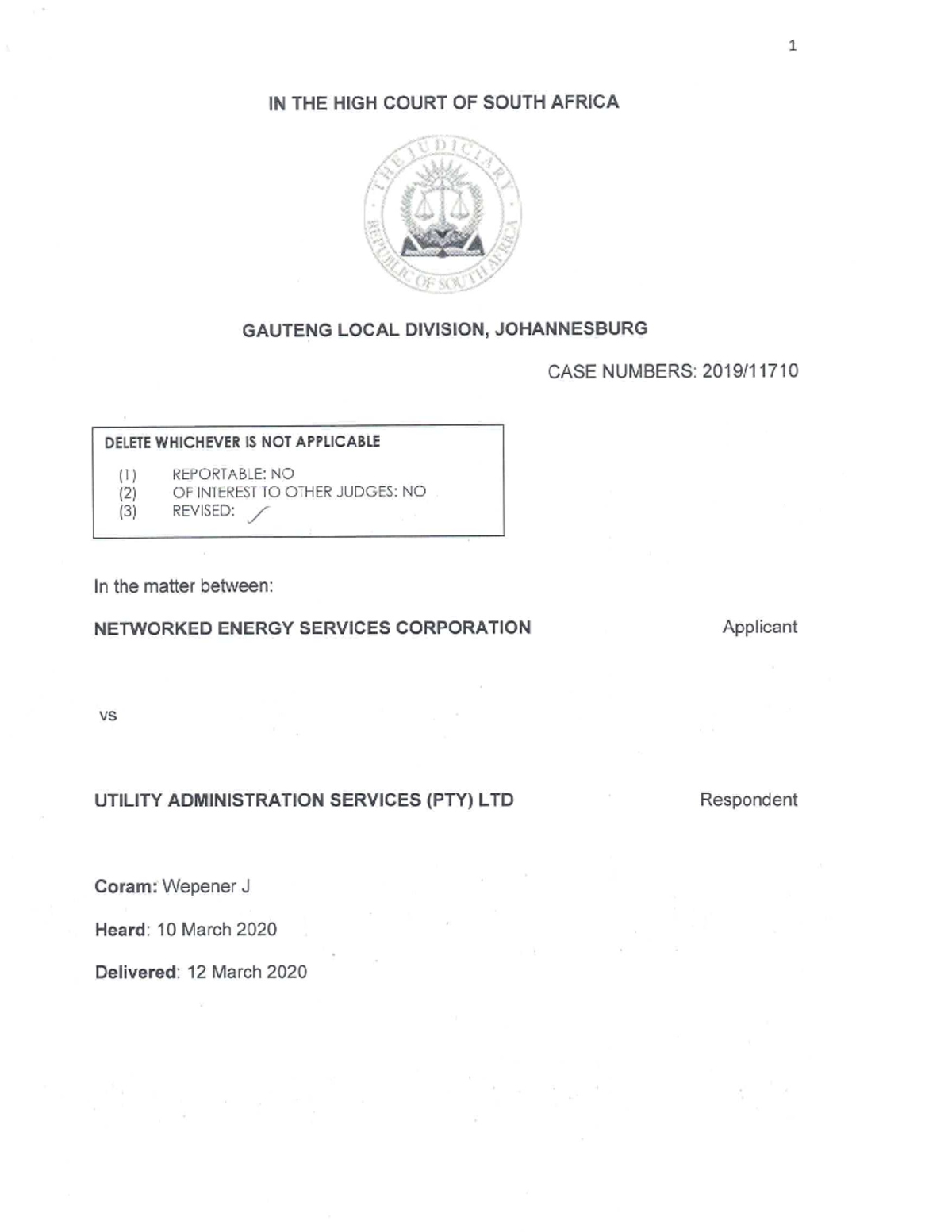 79 - Case law - CSL2601 - Studocu