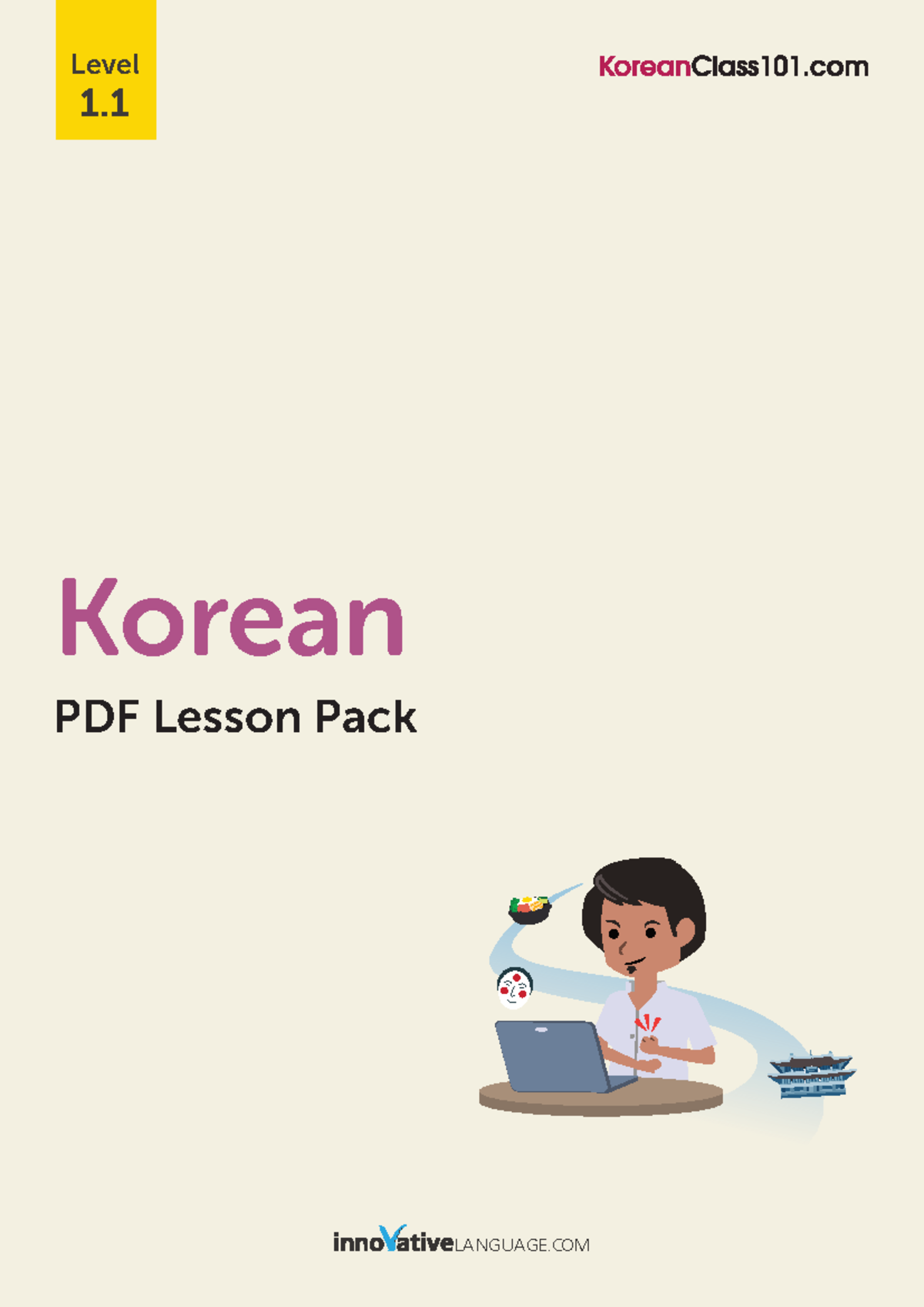 KOR Pathways - Korean language - Korean PDF Lesson Pack LANGUAGE Level ...