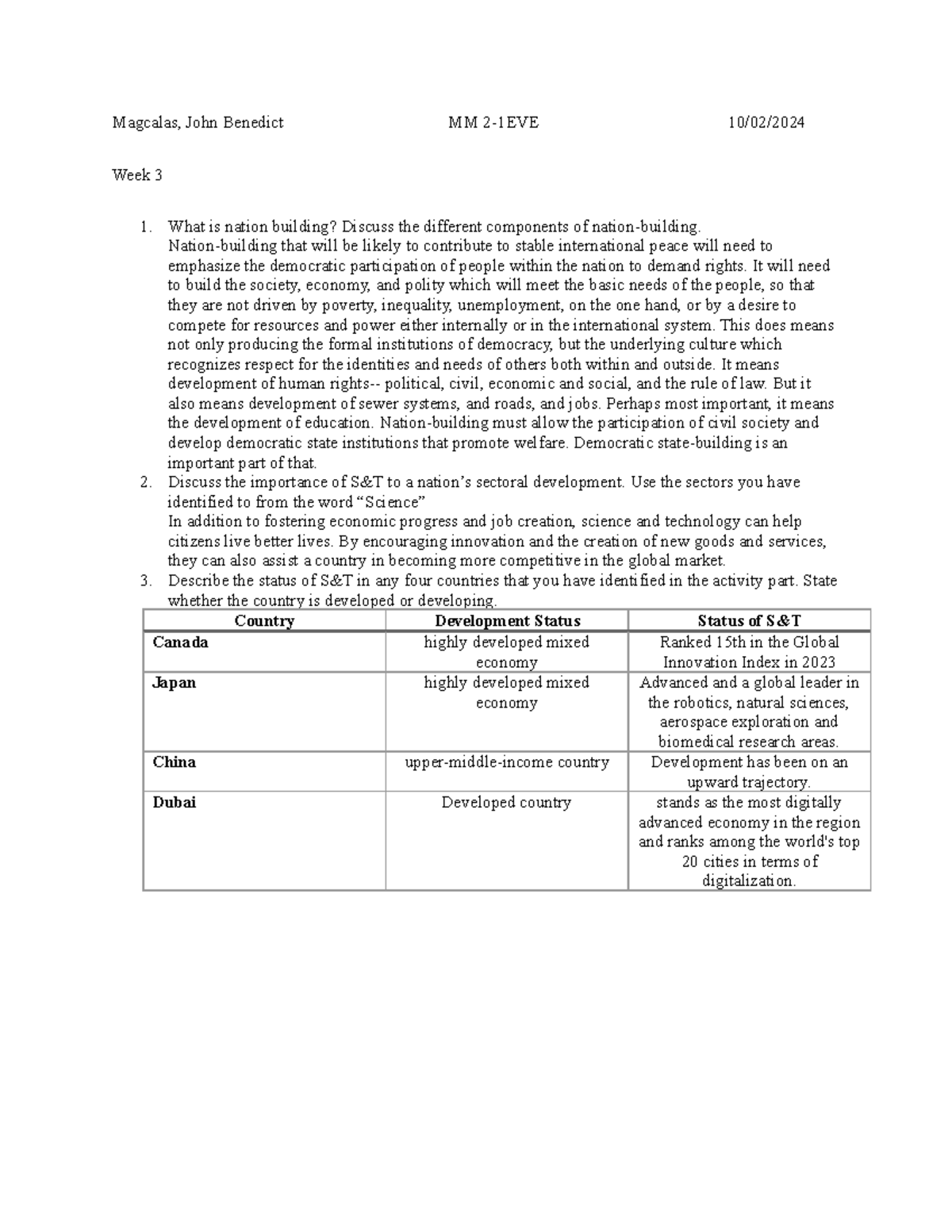 Magcalas, John Benedict ACT#3-8 - Magcalas, John Benedict MM 2-1EVE 10 ...