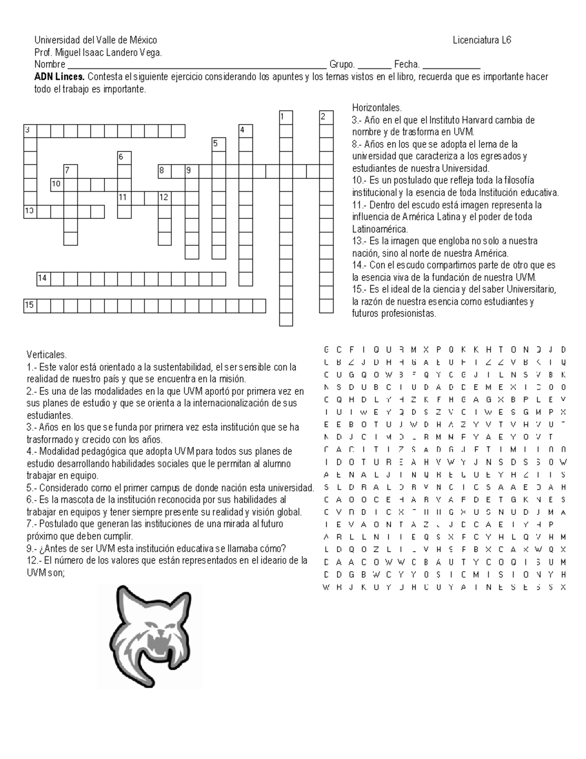 Ejercicio Misión, vision de UVM - Universidad del Valle de MÈxico ...