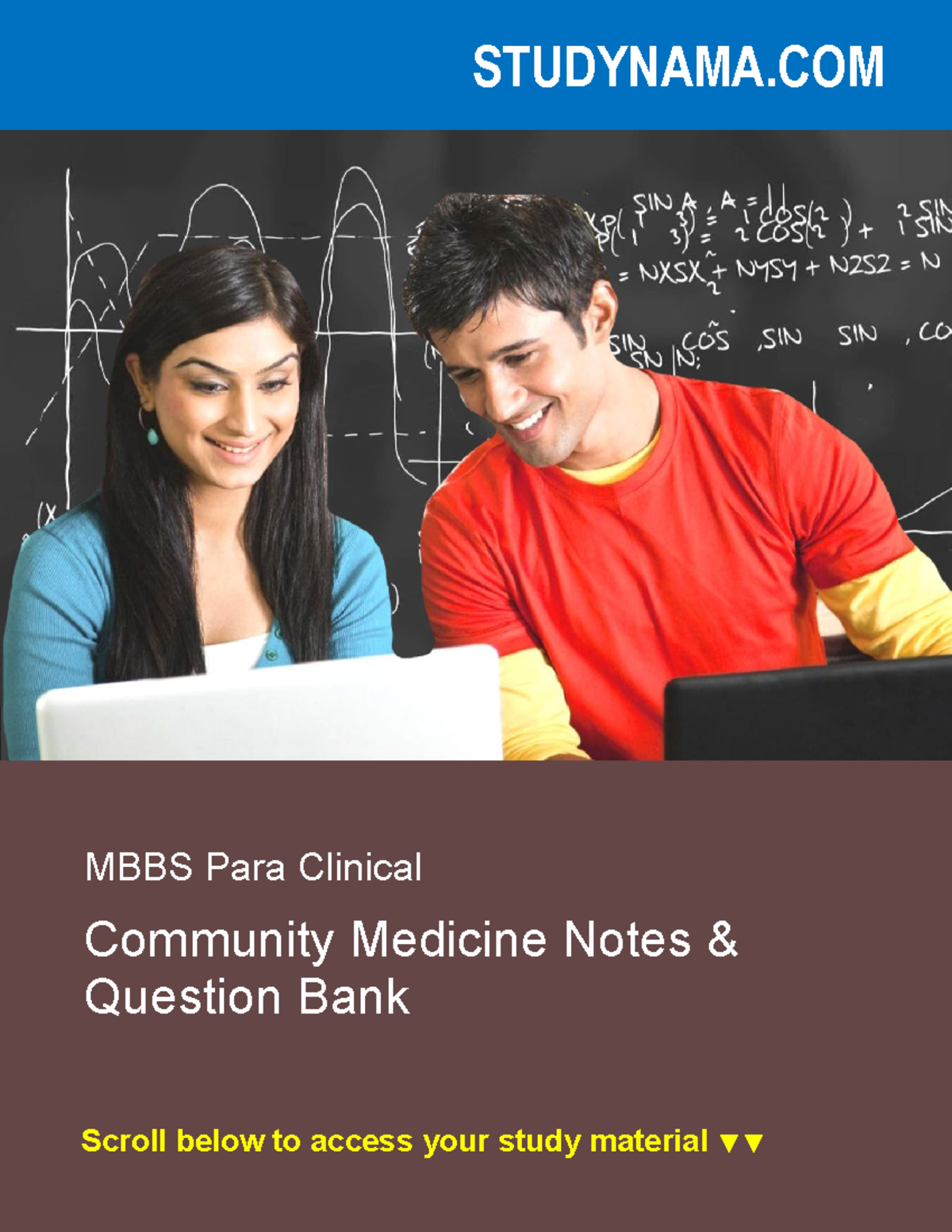 Mbbs Community Medicine Studynama Mbbs Para Clinical Community
