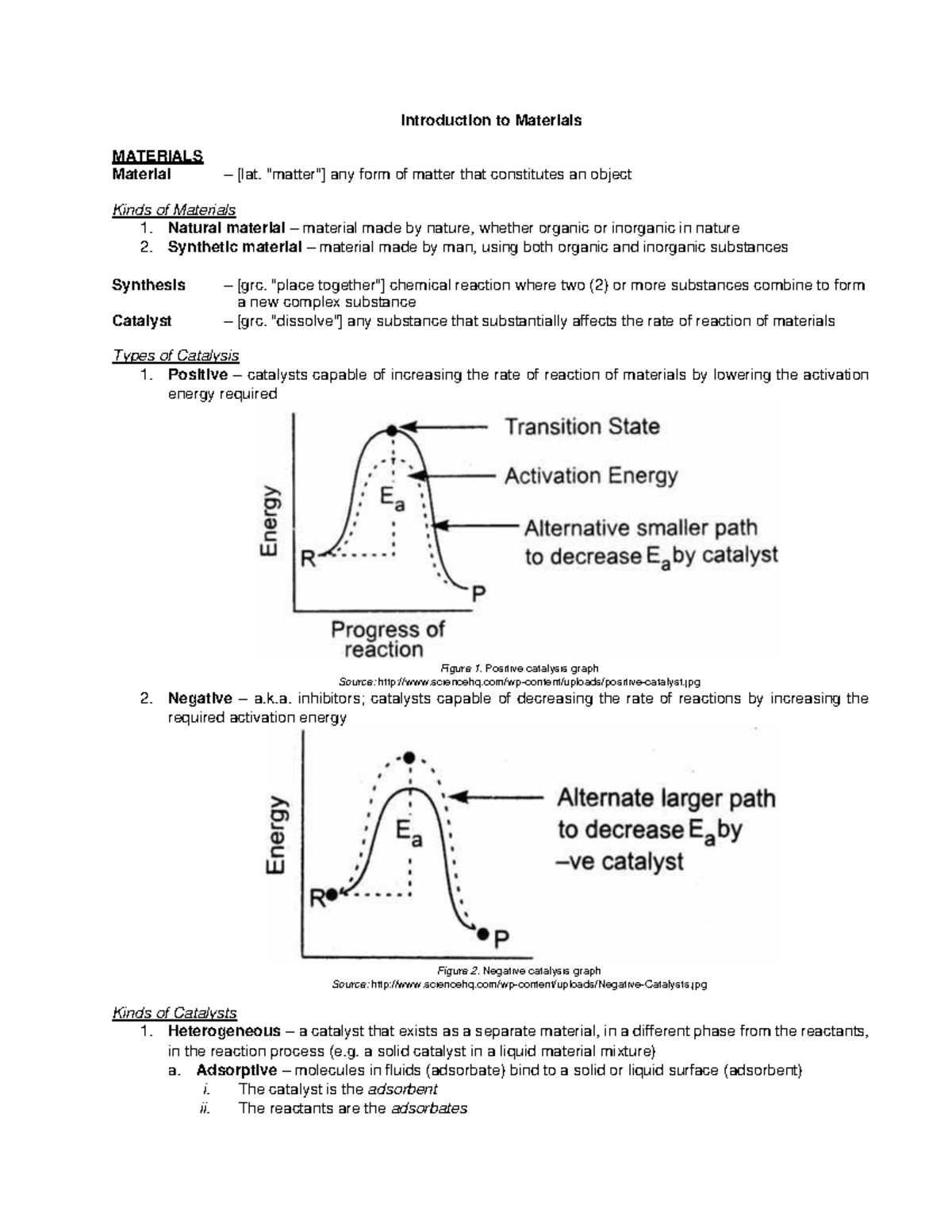 Introduction to Materials - Introduction to Materials MATERIALS ...