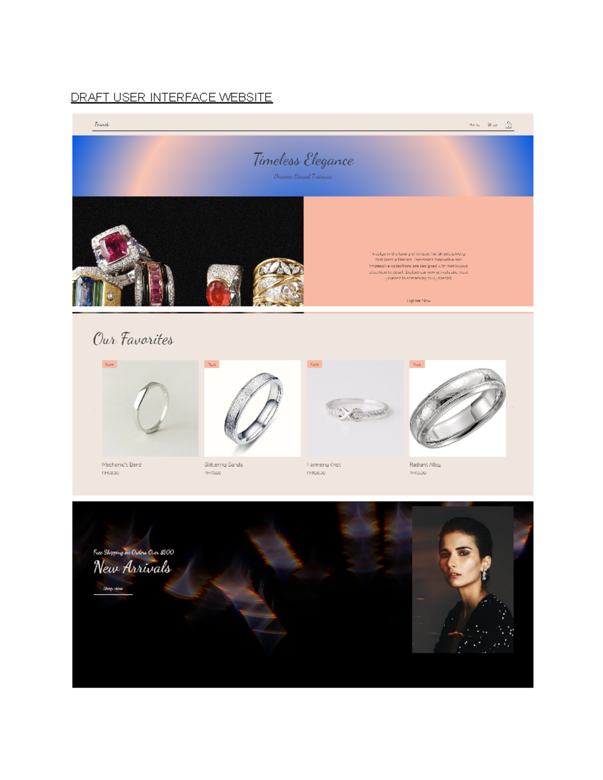 Draft Website and Task delegation - Digital Marketing - DRAFT USER INTERFACE WEBSITE - Studocu