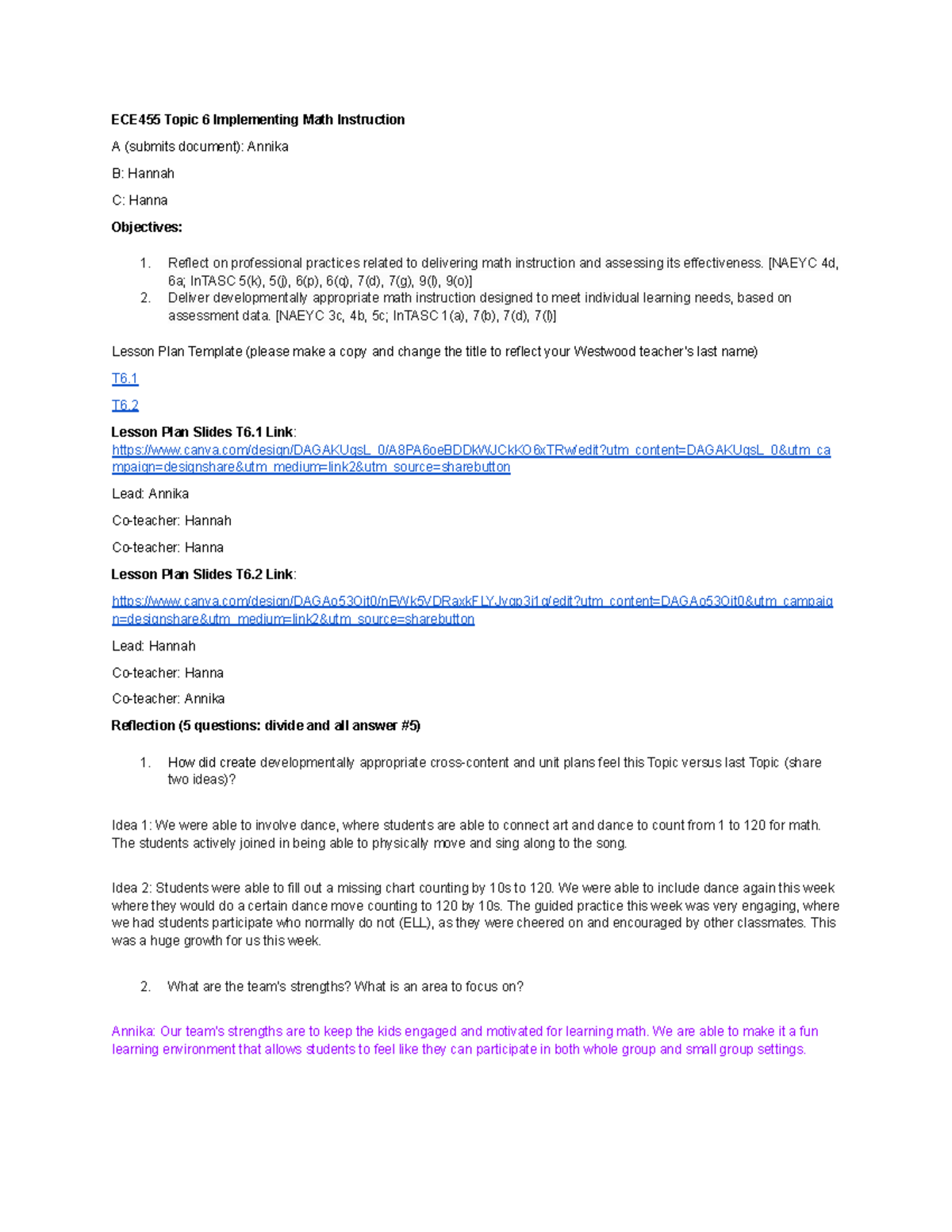 ECE455 T6 Implementing Math Instruction - ECE455 Topic 6 Implementing ...