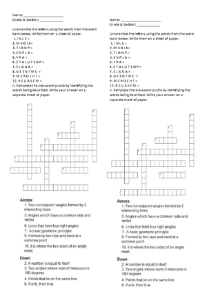 Additional Activities Mathematics 7 8 - (x + 2) (x + 7) 6. (2x + 2) (x ...