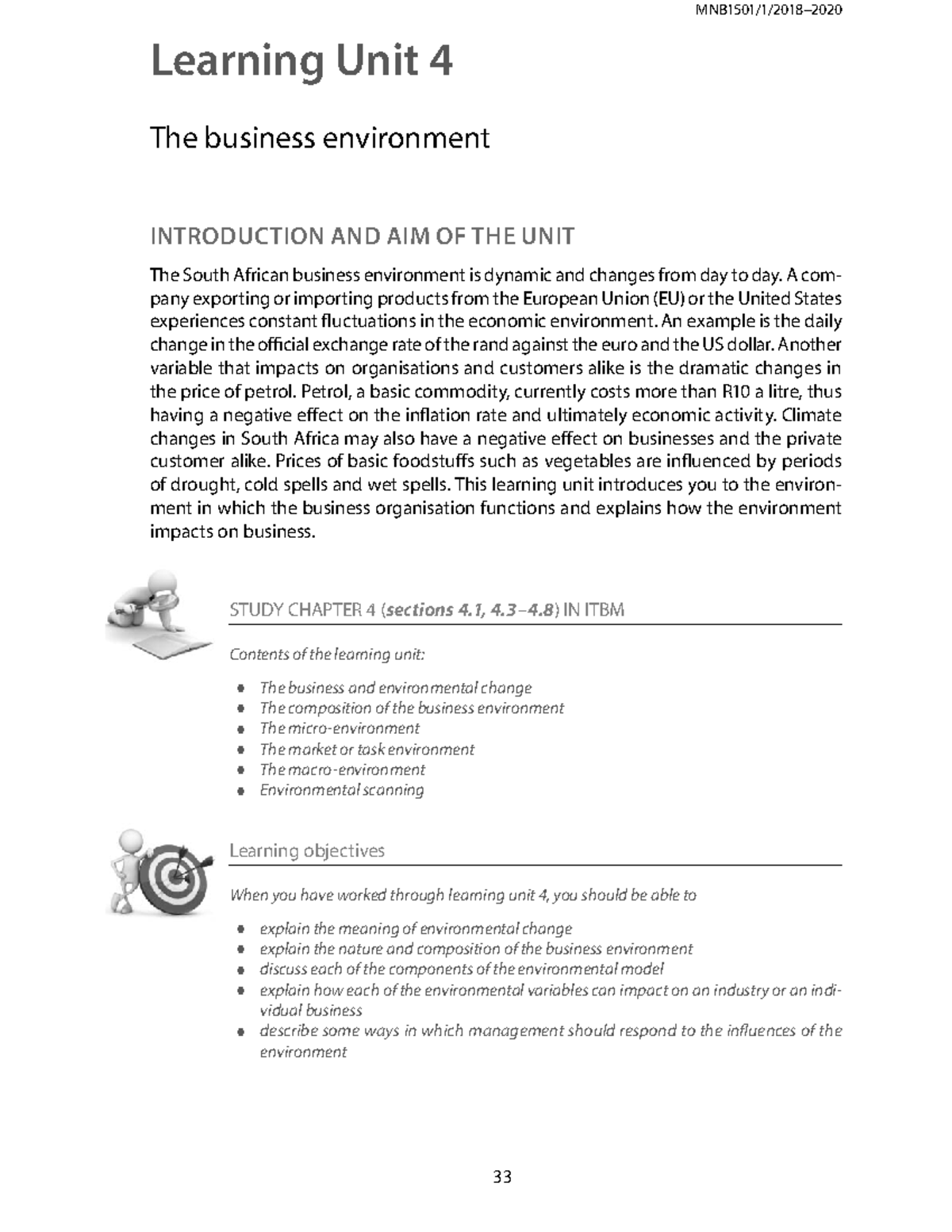 Lesson 4 - Summary of study unit 4 - MNB1501/1/2018– Learning Unit 4 ...