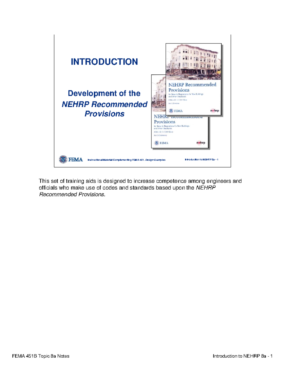 Topic 08a-Introductionto Nehrpnotes - INTRODUCTION Development of the ...