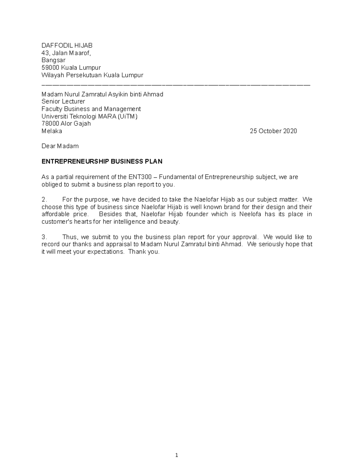 ENT300 NEW - Lecture notes 2 - Document Processing - UiTM - Studocu