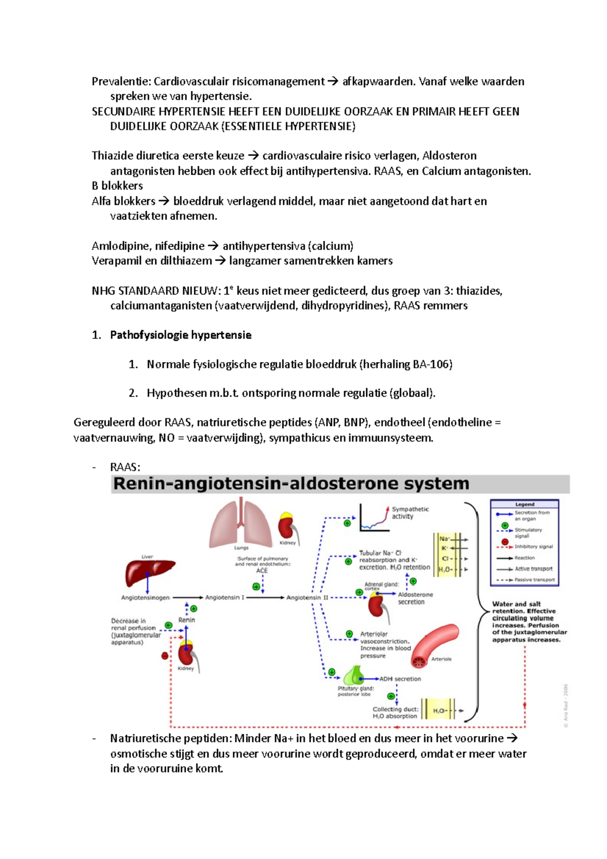 Vragen en opdrachten casus 302 arteriele hypertensie - Prevalentie ...