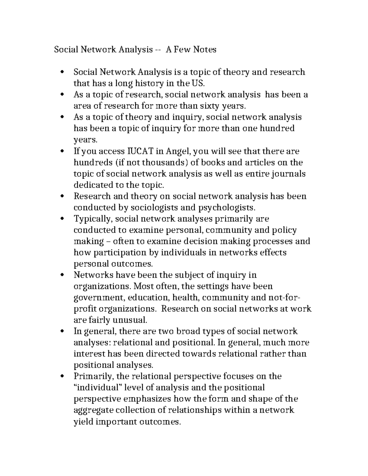 Social Network Analysis 2 1 As A Topic Of Research Social Network Analysis Has Been A Area Of