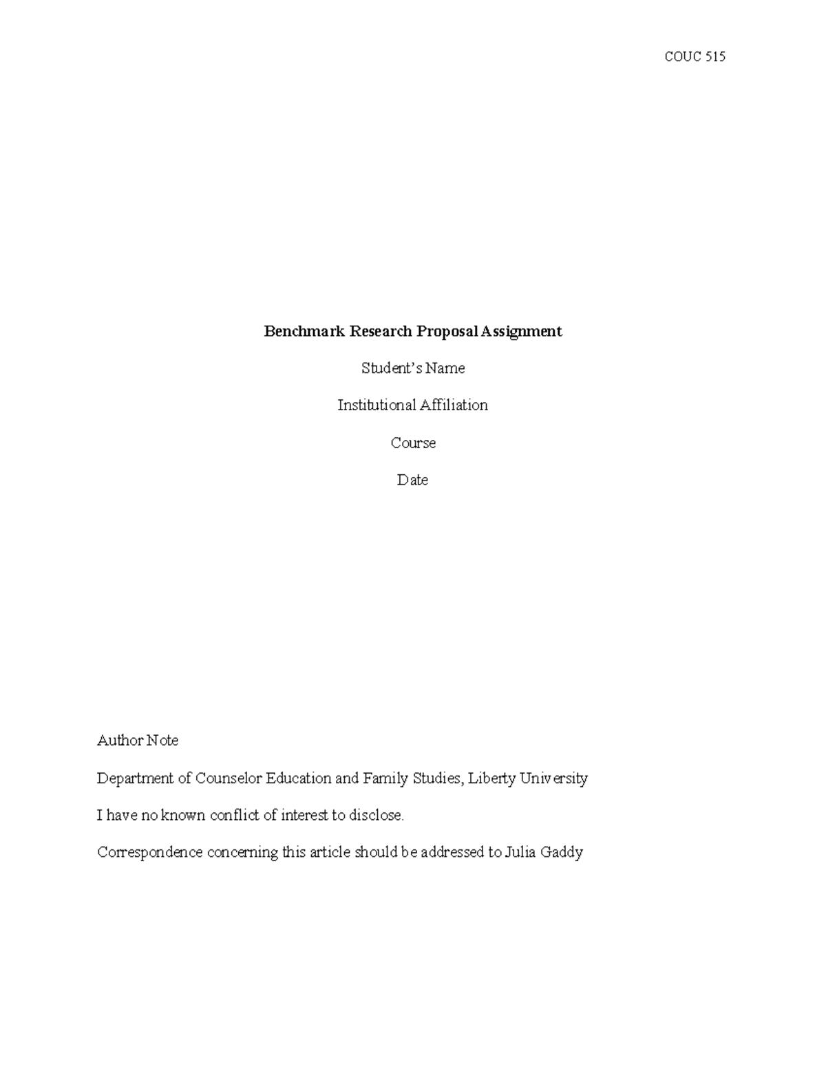 APA 7th Edition Sample - The paper is about a proposed psychological ...