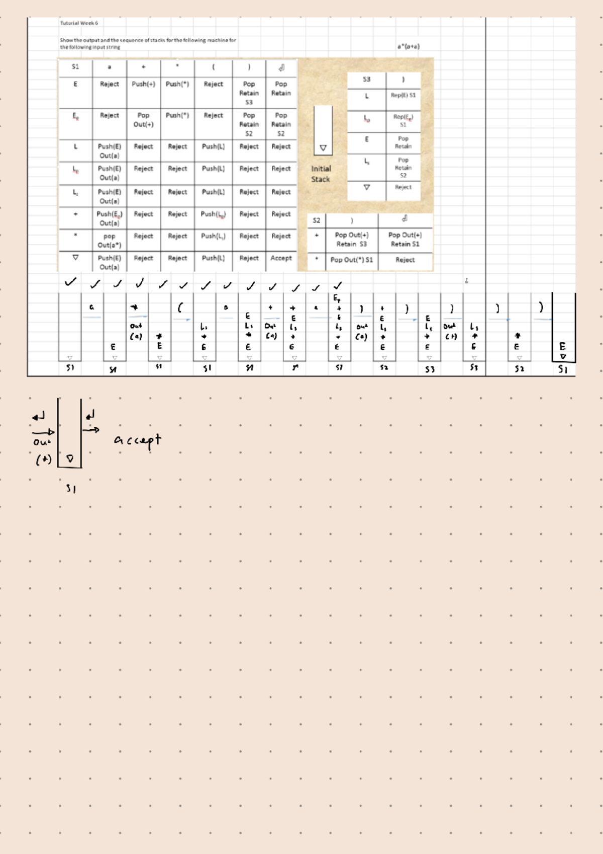 Notes 241122 090536 - Sample Question - Tutorial Week 6 Show the output ...
