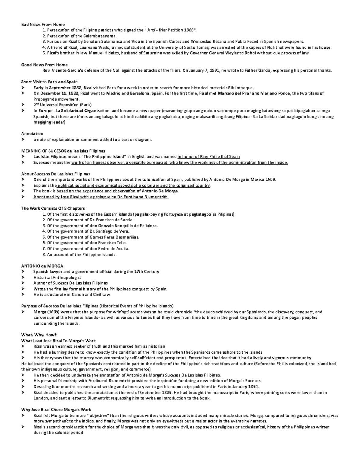 L8 Bad News From Home - Bad News From Home 1. Persecuion of the ...