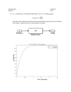 Lecture 01:Introduction- Control system design with incomplete information - ECE 517 LECTURE 01 ...