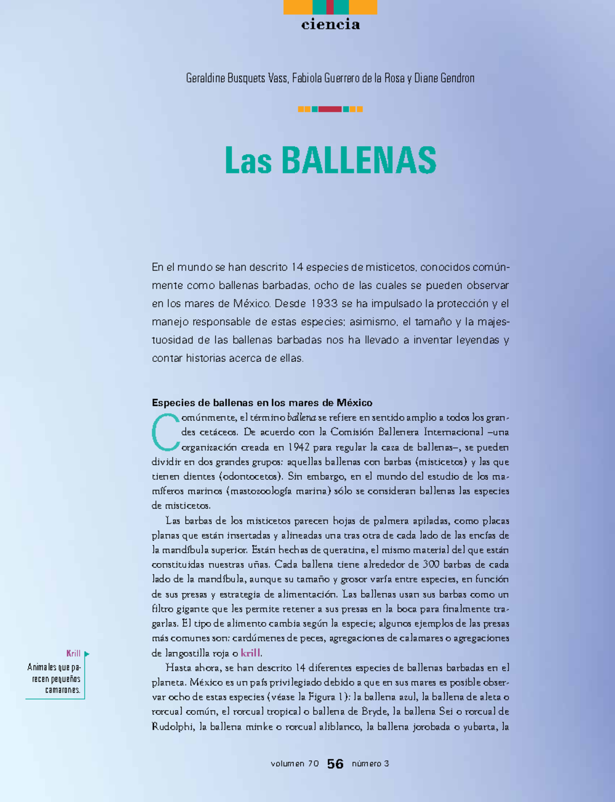 09 70 3 1155 Ballenas L - kjml,l,klk,l,kl,l,k - ciencia Las BALLENAS ...