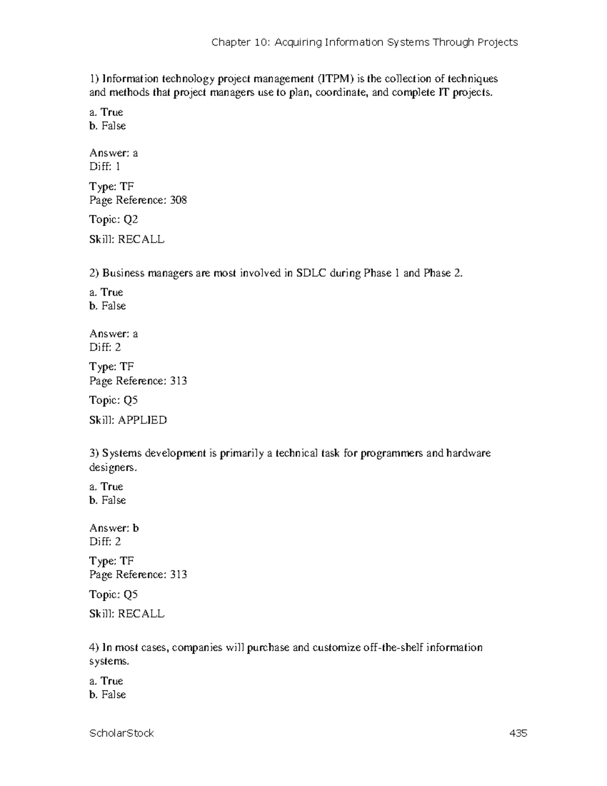 Chapter 10 v1 practice - Information technology project management ... Chapter 10 v1 practice - Information technology project management ...